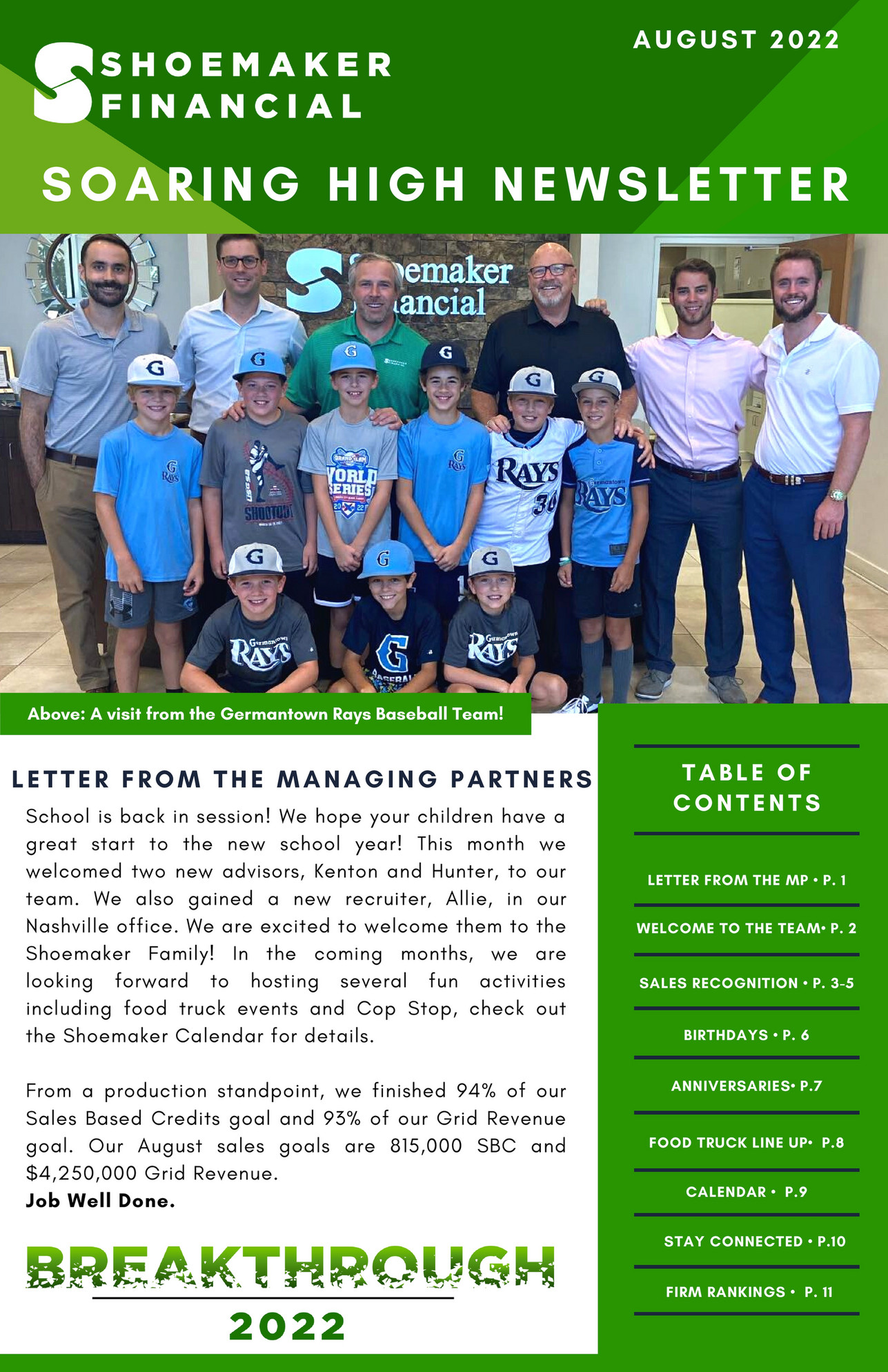 Shoemaker Financial - August 2022 Newsletter - Page 1 - Created with ...