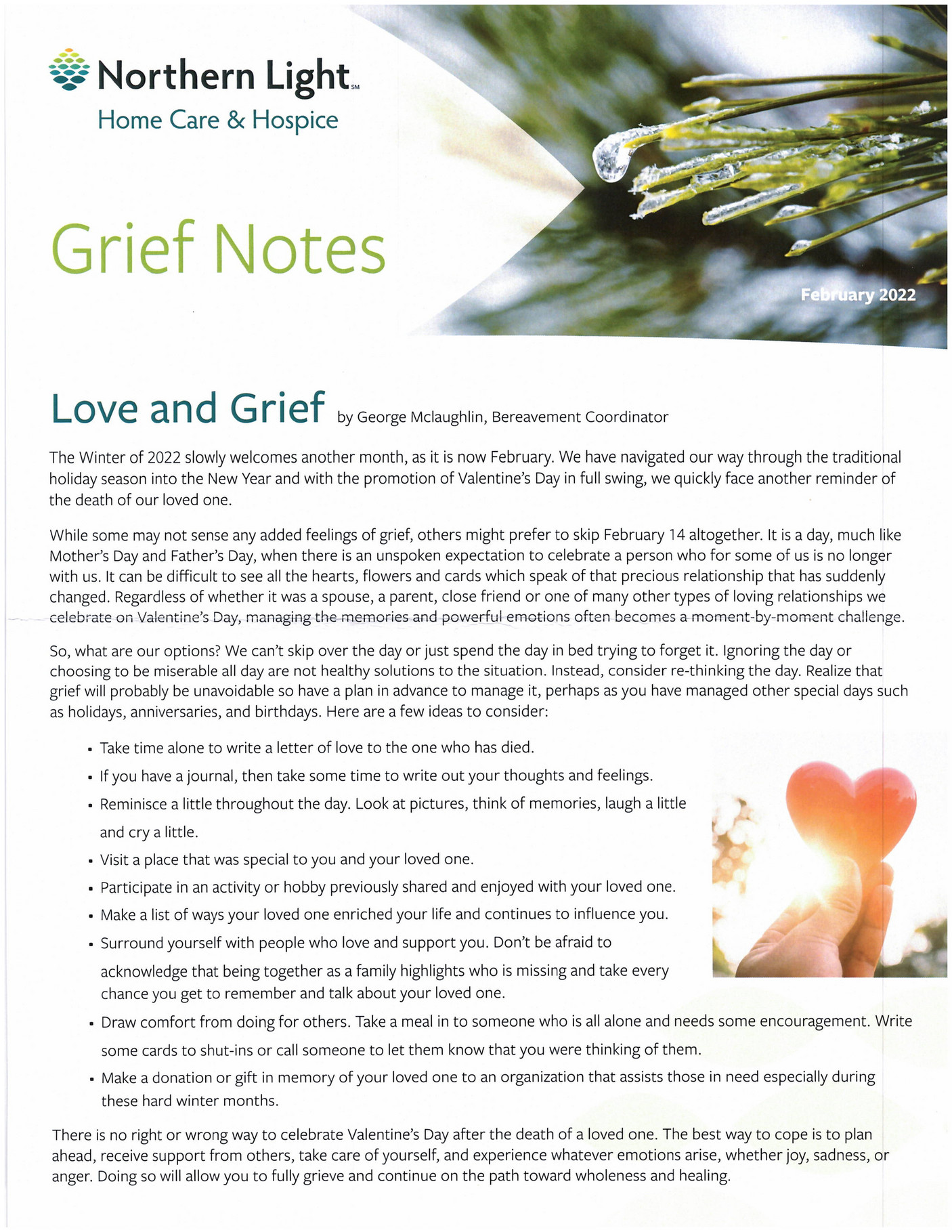 My publications - February 2022 Grief Notes - Page 1 - Created with ...