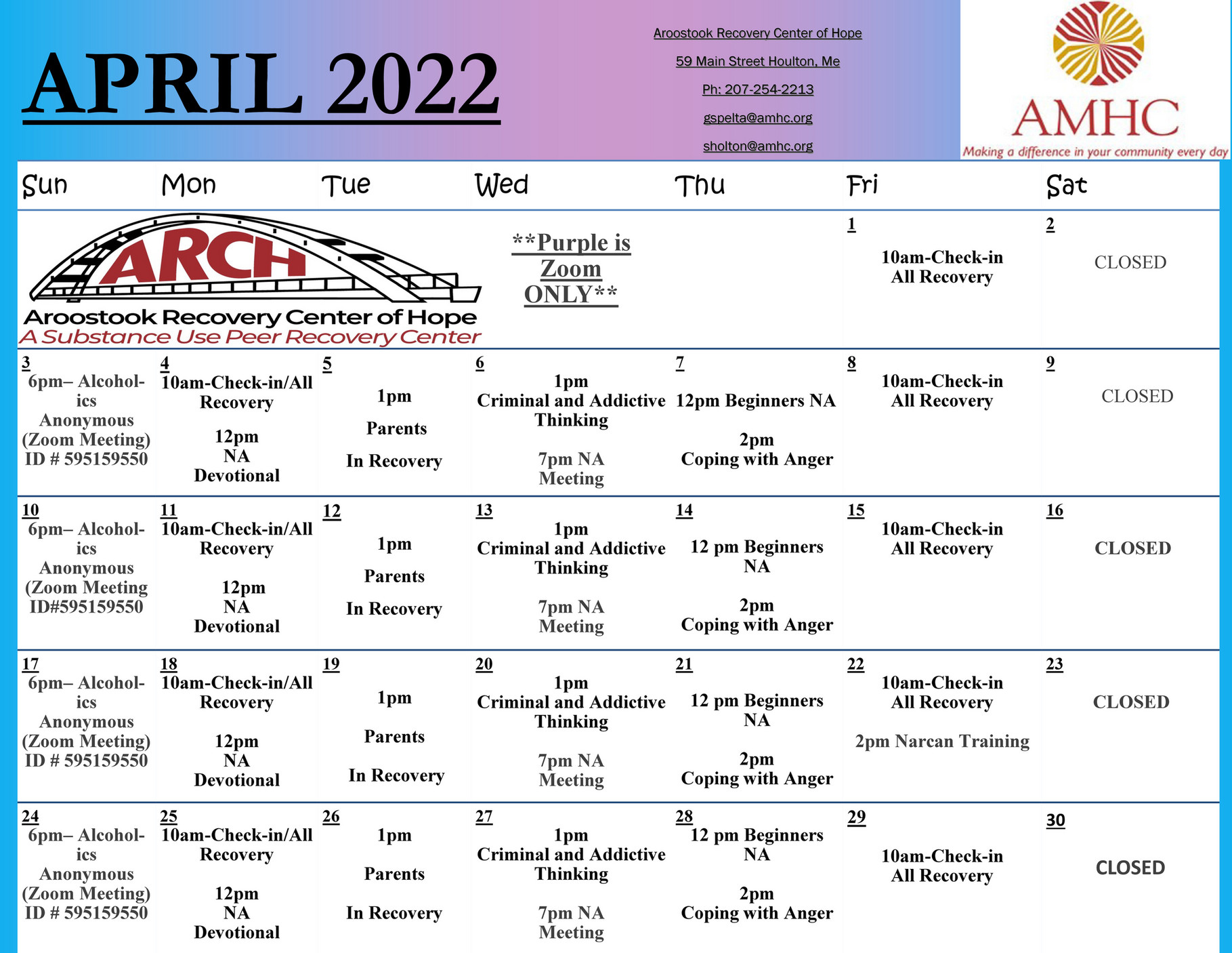 My publications - ARCH - April Calendar - Page 1 - Created with ...