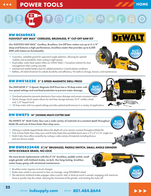 Industrial Supply Product Catalog - Page 24-25