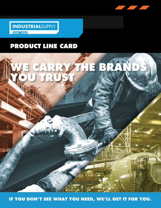 FSMG - Industrial Supply, Product Line Card 2017 - Page 1