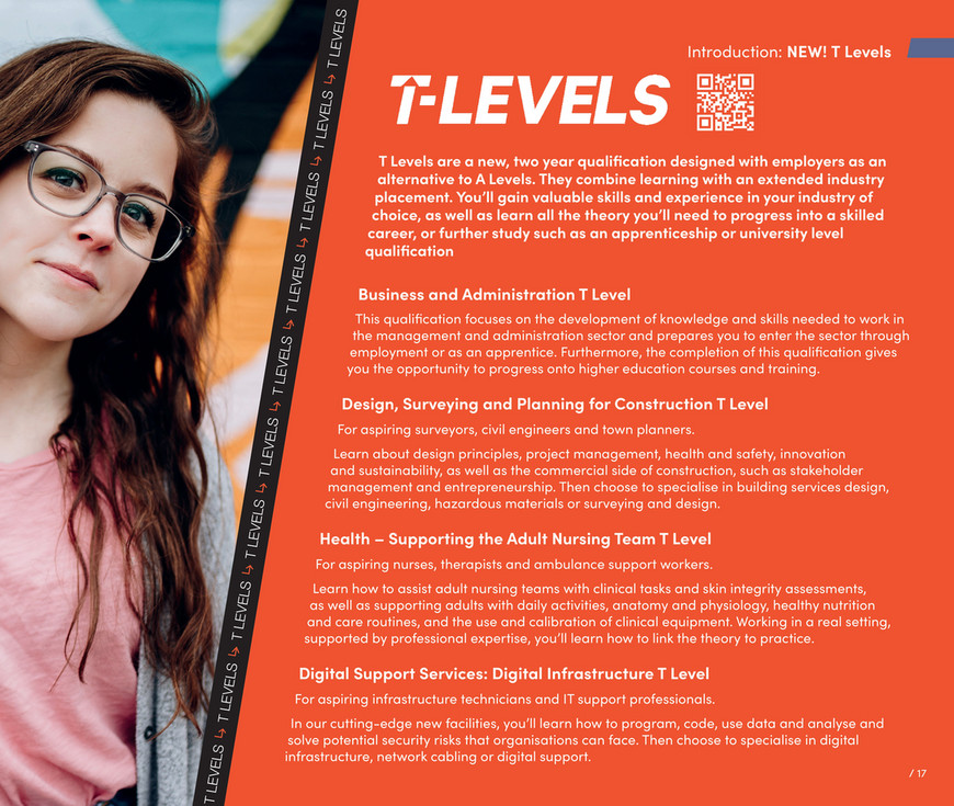 My publications - 2023_2024 FE Prospectus DIGITAL - Page 17 - Created with Publitas.com