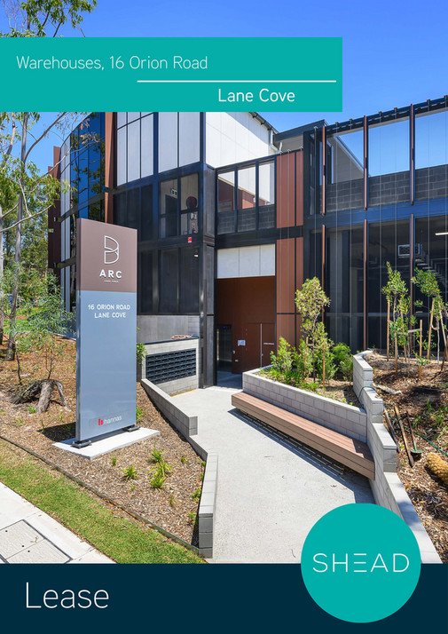 StormCloud Media - Warehouses, 16 Orion Road Lane Cove - eBrochure - Page 1