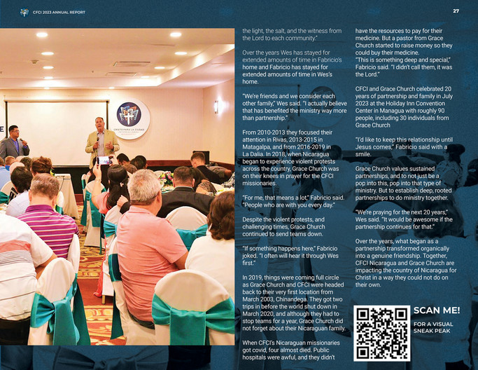 My publications - 2023 CFCI Annual Report - Page 26-27 - Created with Publitas.com