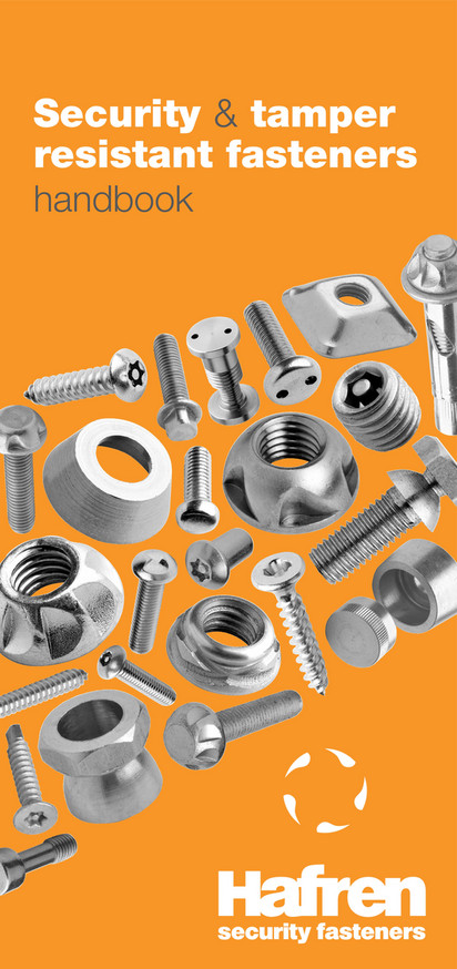Hafren Fasteners - Security & tamper resistant fastener handbook 2016 ...