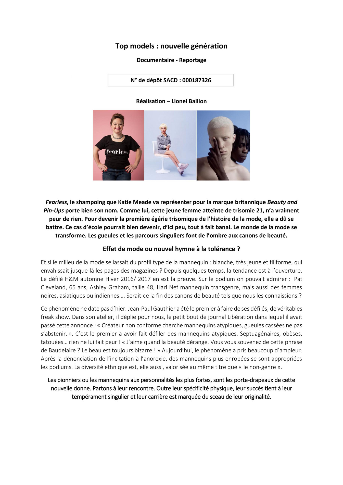 PRIME ENTERTAINMENT GROUP - Top Models : Nouvelle Génération - Prime ...