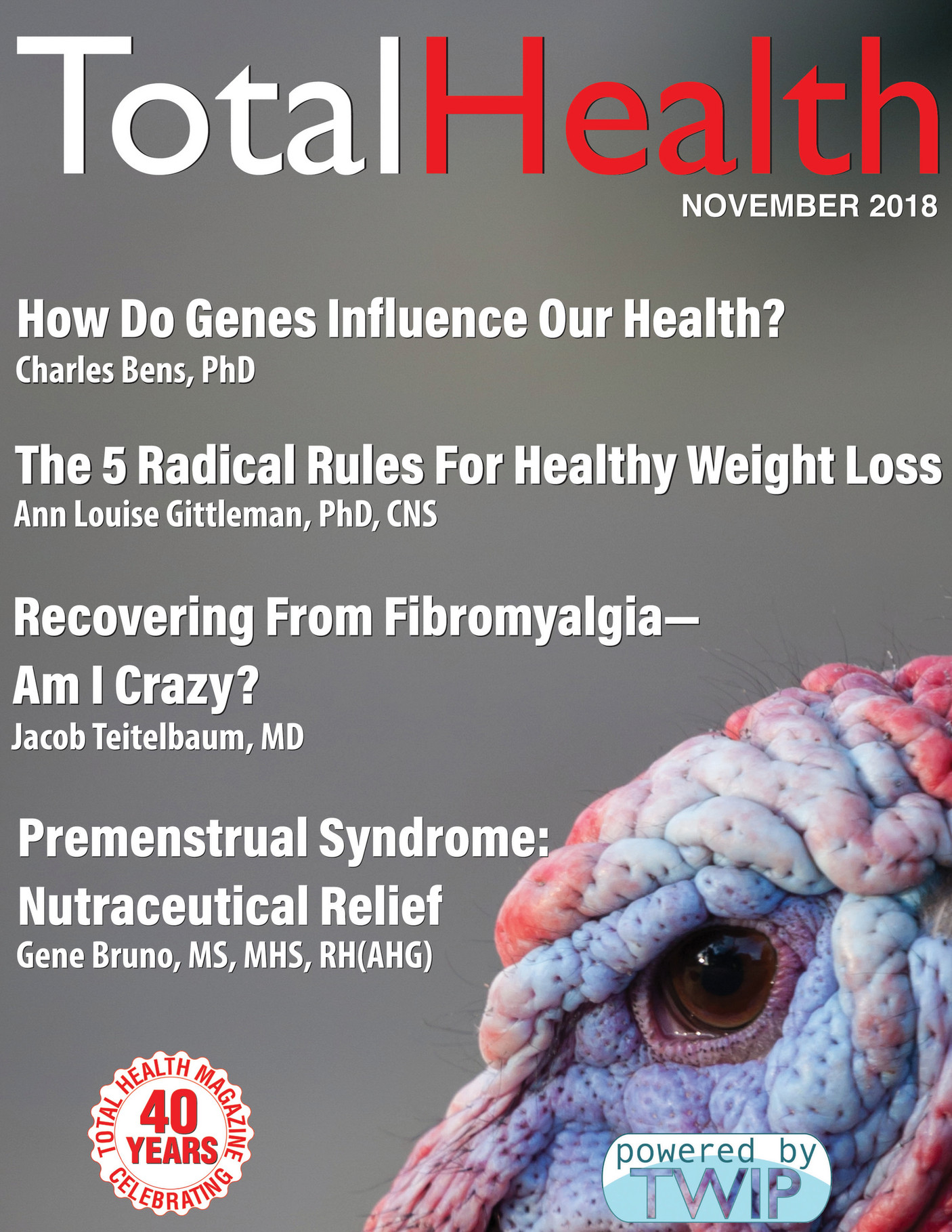 Total Health Magazine - November 2018 - Page 1 - Created with Publitas.com