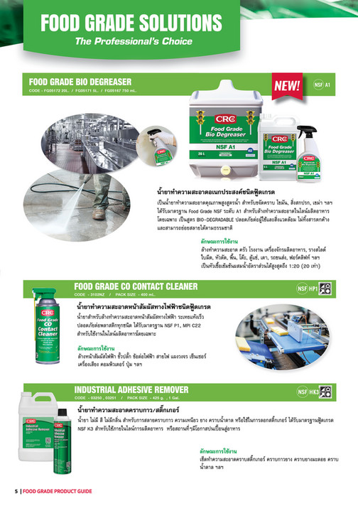 My publications - CRC FoodGrade Catalog 2020 - Page 10-11 - Created with Publitas.com