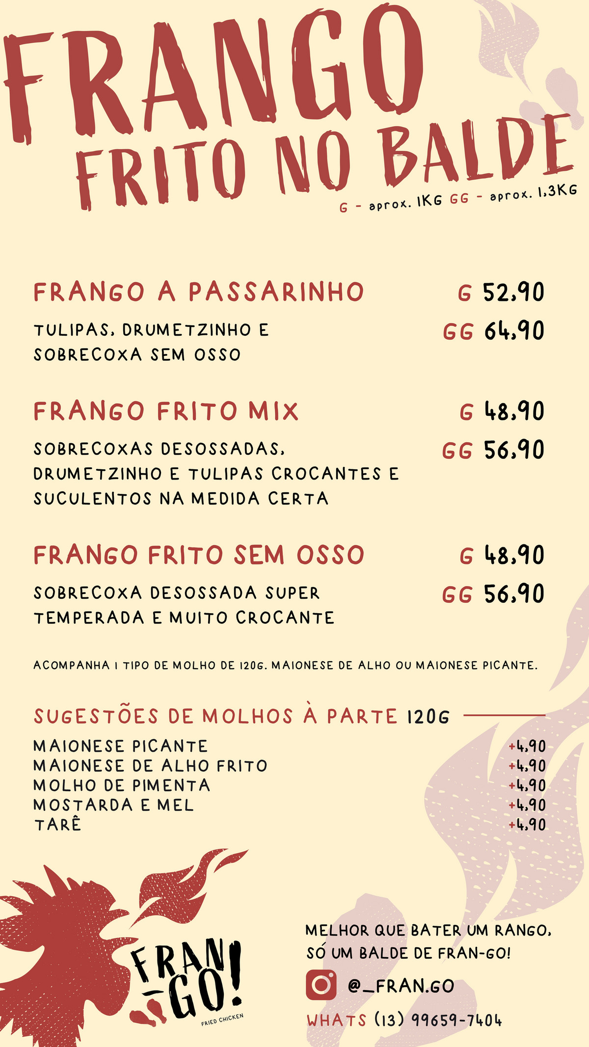 My Publications Frango Cardápio 2020 Page 2 Created With Publitas