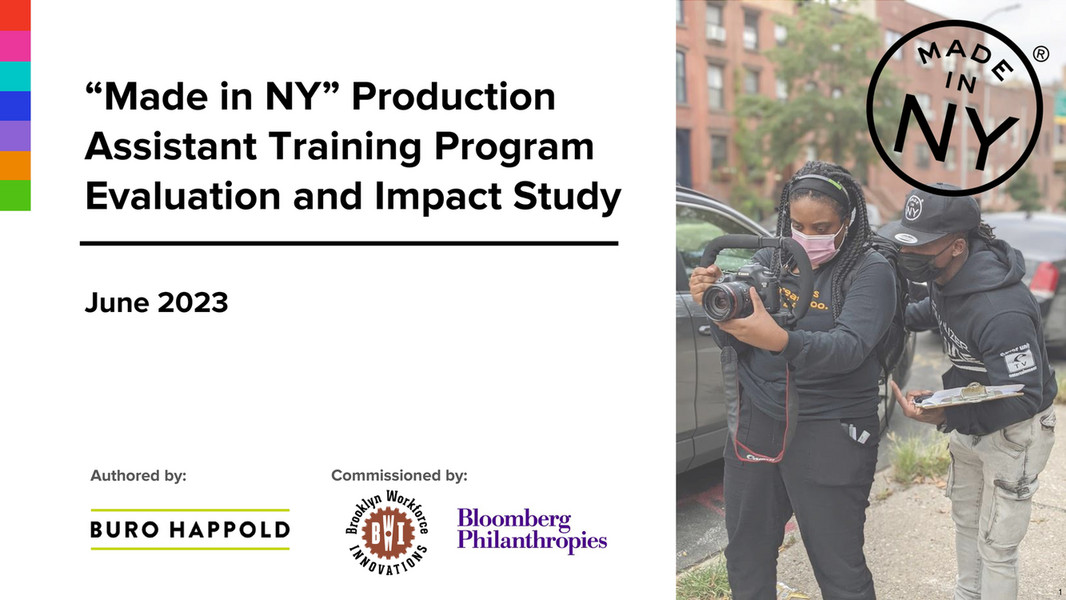 Brooklyn Workforce Innovations - MINY PA Training Program Evaluation ...