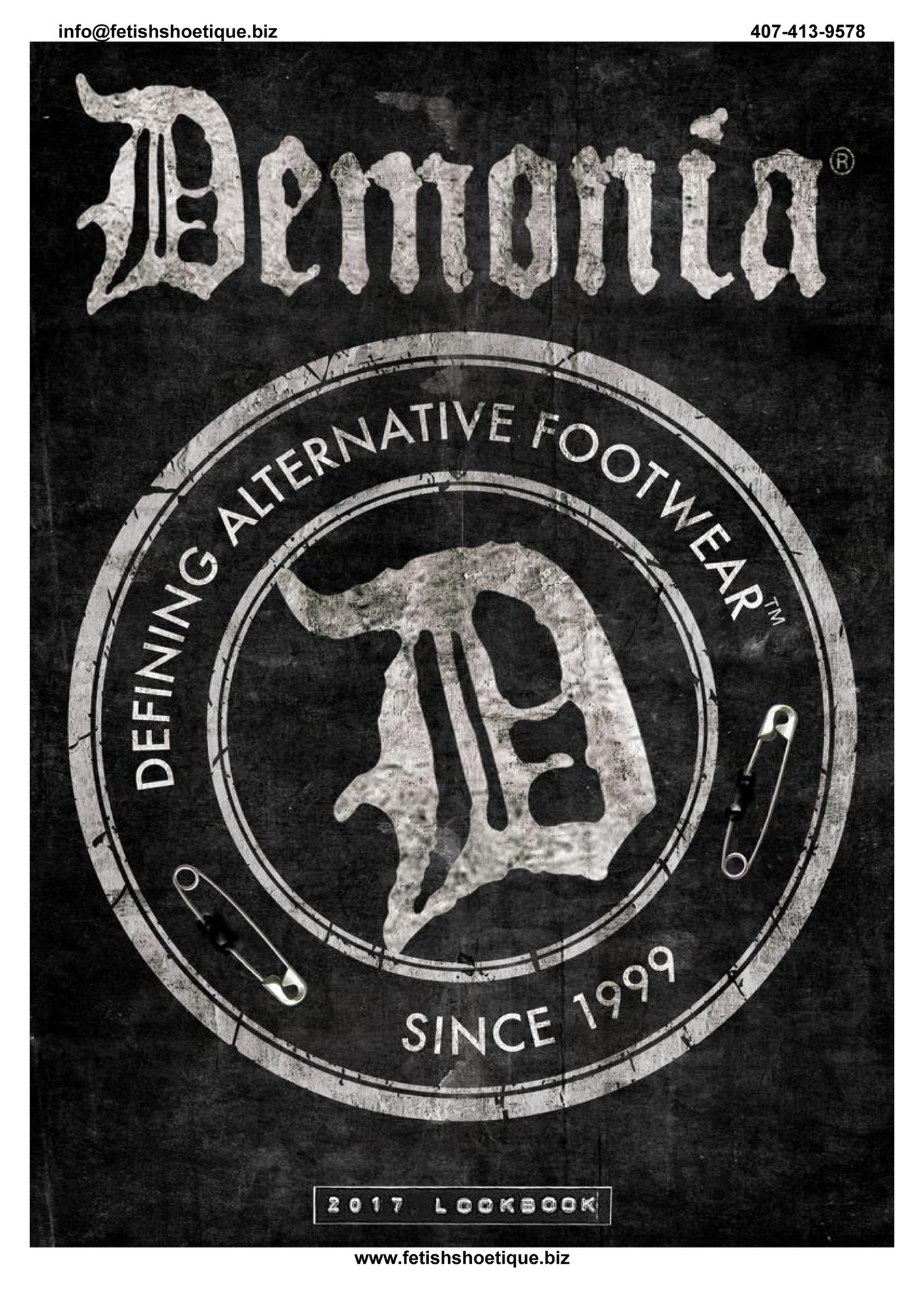 Fetish Shoetique Catalogs - Fetish Shoetique's 2017 Demonia Look Book ...