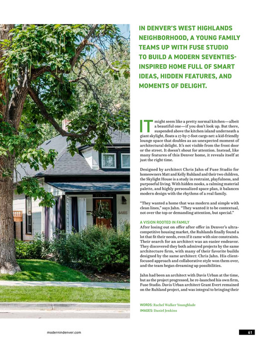 Modern In Denver - Modern In Denver - Summer 2025 - Page 62-63