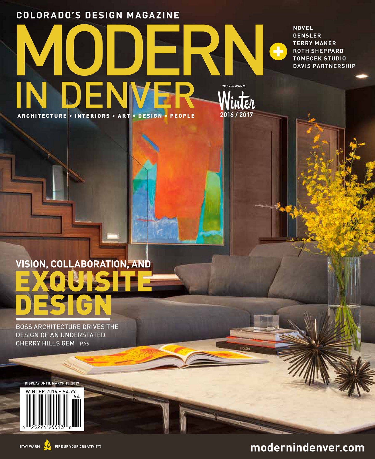 Modern In Denver - Modern In Denver - Winter 2016 - Page 1