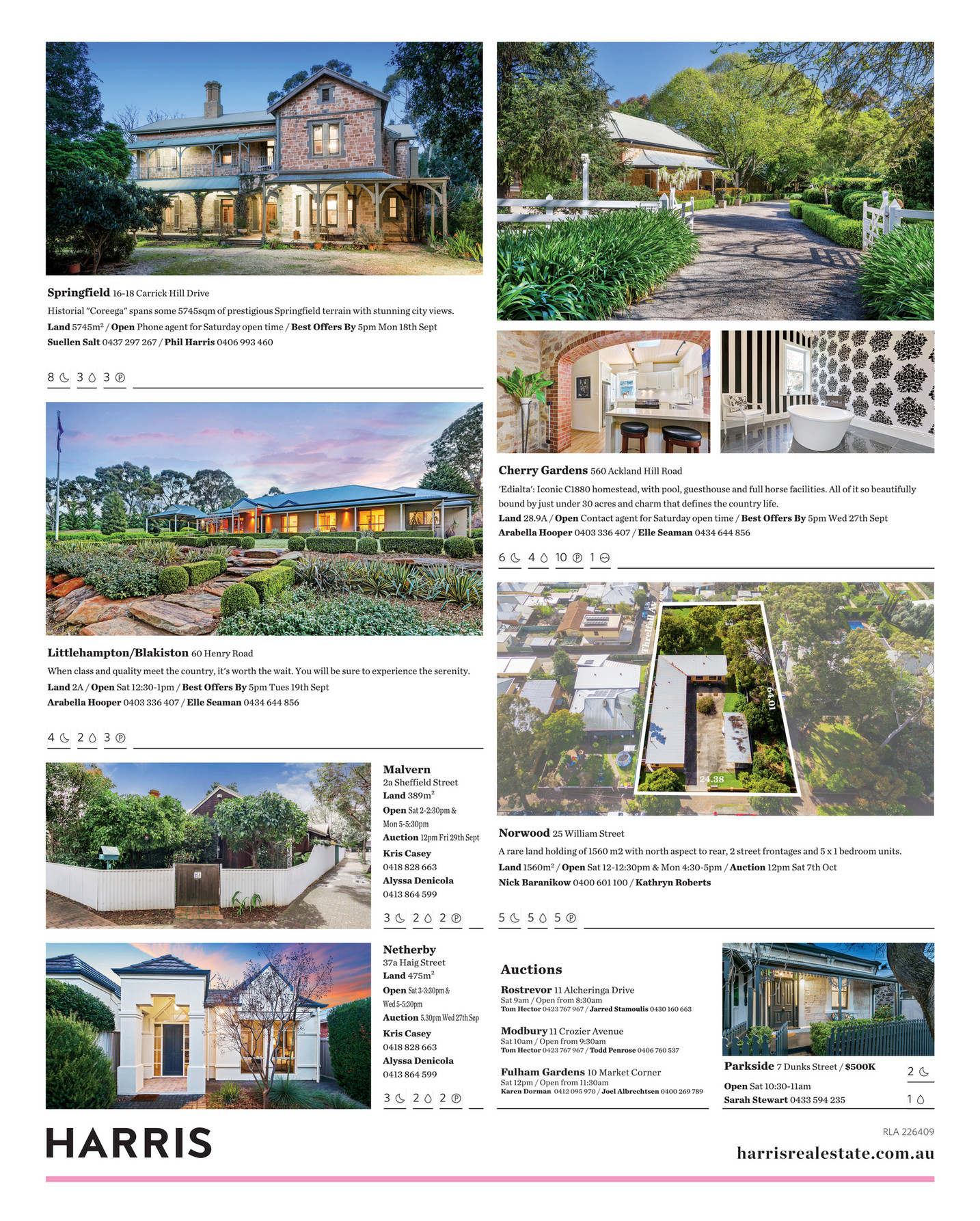 Harris Real Estate - Advertiser 16th September - Page 2