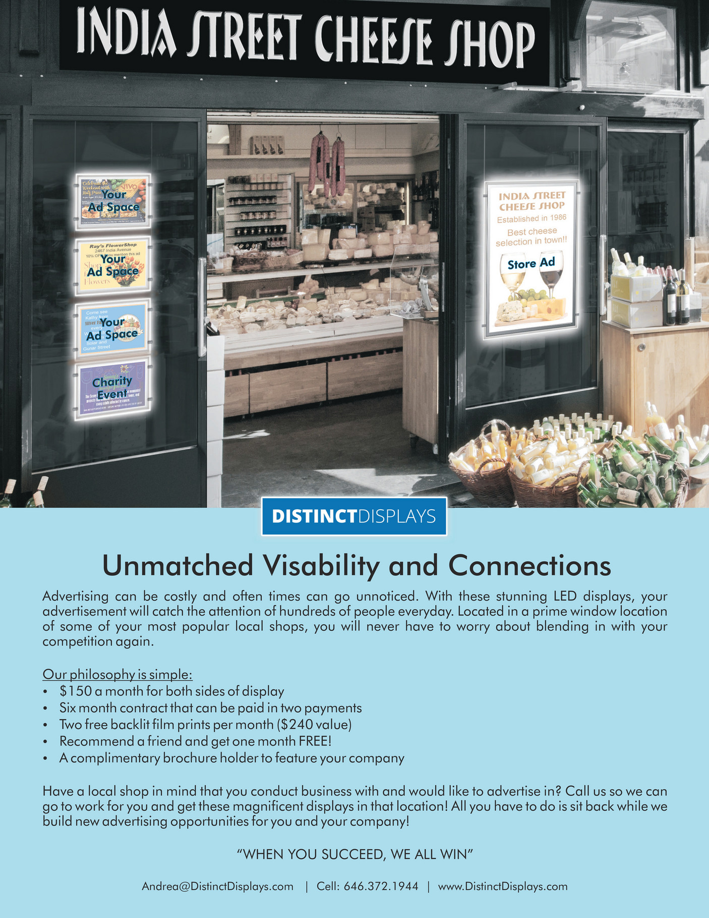Distinct Displays - Retail Vendor Advertising Info_Andrea - Page 1 ...