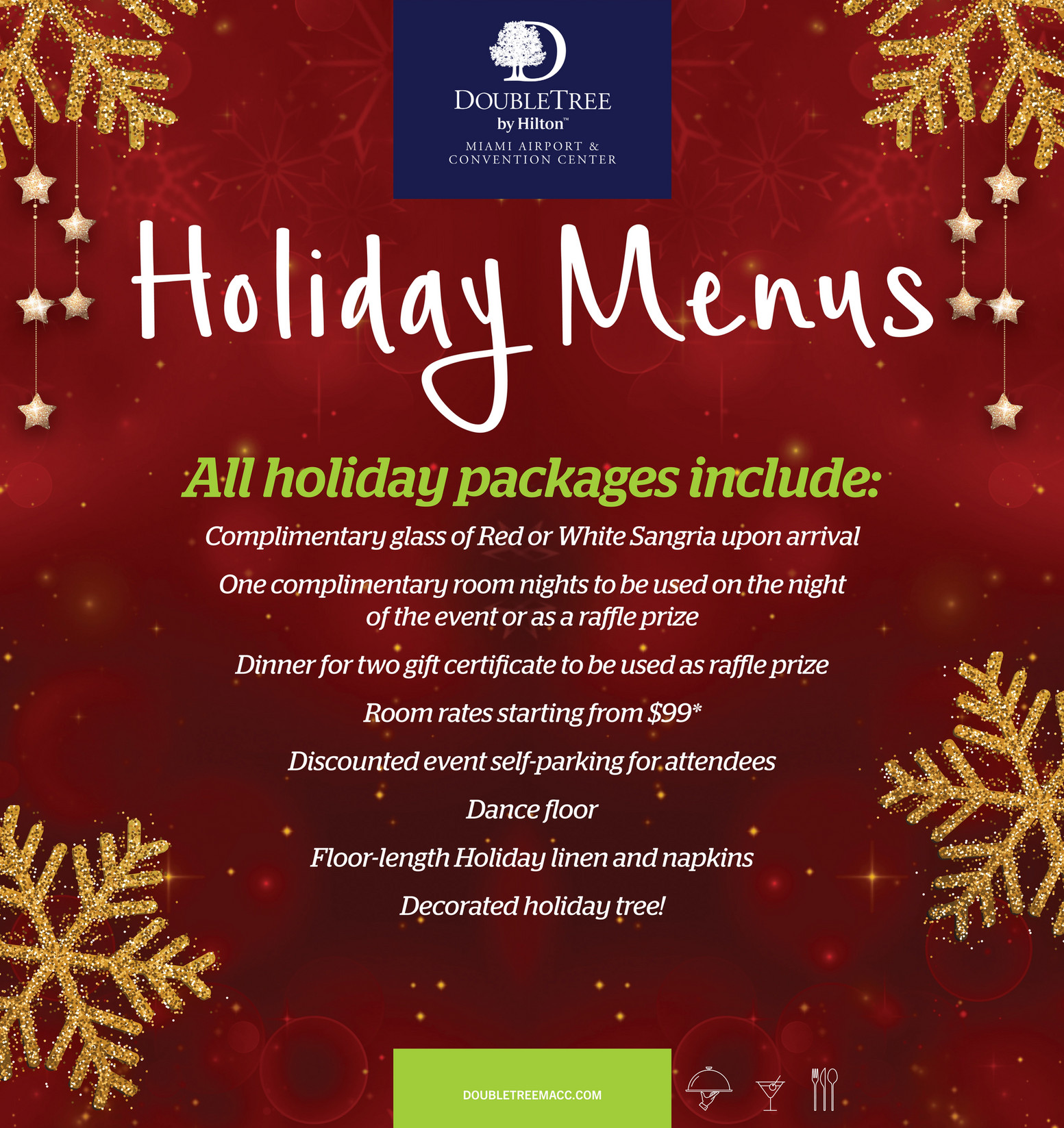 My publications - Holiday Menus DoubleTree by Hilton Hotel Miami - Page ...