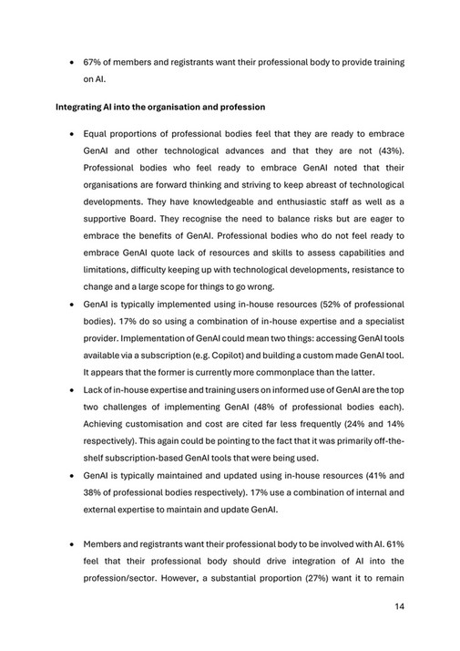 PARN - How do Professional Bodies utilise AI - Page 14-15