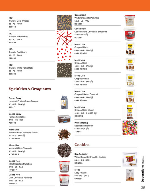 Rader Foods - Summer r2025 Product List - Page 34-35 - Created with Publitas.com