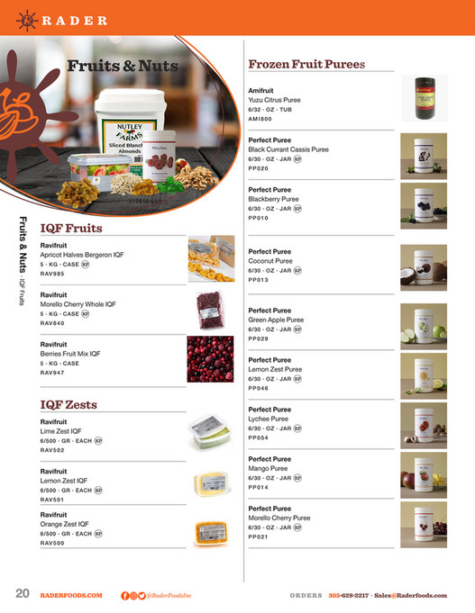 Rader Foods - Summer r2025 Product List - Page 20-21 - Created with Publitas.com