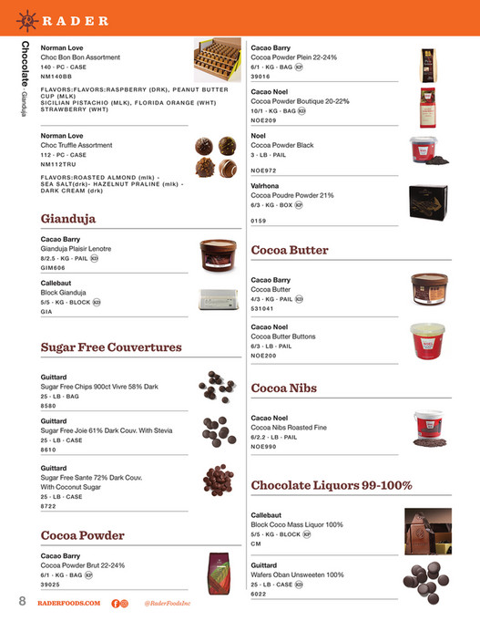 Rader Foods - Summer r2025 Product List - Page 8-9 - Created with Publitas.com