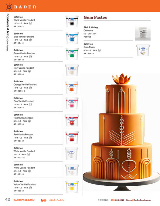 Rader Foods - Summer r2025 Product List - Page 42-43 - Created with Publitas.com