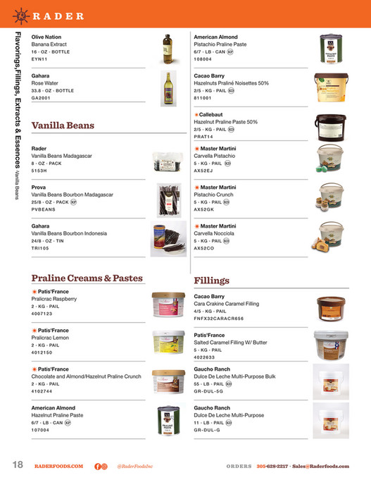 Rader Foods - Summer r2025 Product List - Page 18-19 - Created with Publitas.com