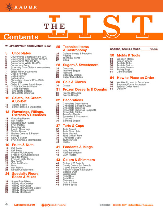 Rader Foods - Spring 2025 Product List - Page 4-5 - Created with Publitas.com