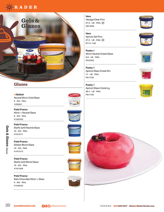 Rader Foods - Spring 2025 Product List - Page 30-31 - Created with Publitas.com