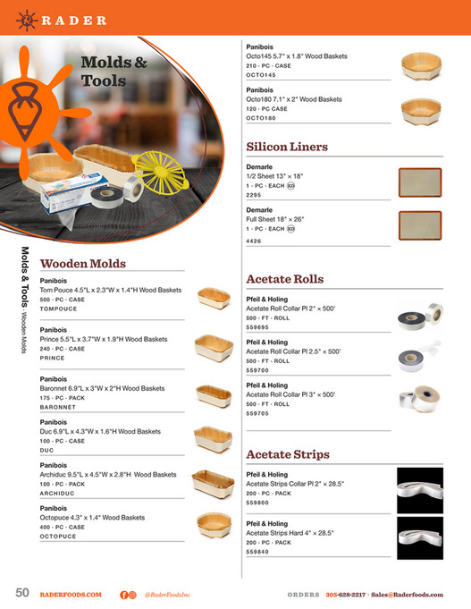 Rader Foods - Summer r2025 Product List - Page 50-51 - Created with Publitas.com