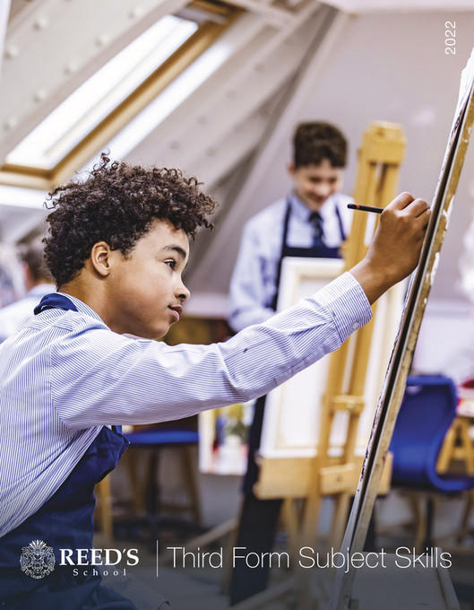 Reed's School - Third Form Study Skills Booklet 2022 - Page 1 - Created ...