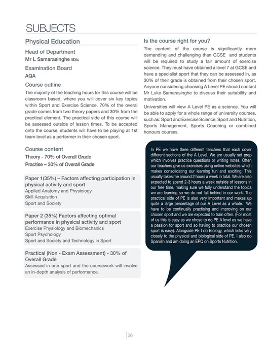 Reed's School - Sixth Form Handbook Web November 2022 - Page 28-29 - Created with Publitas.com