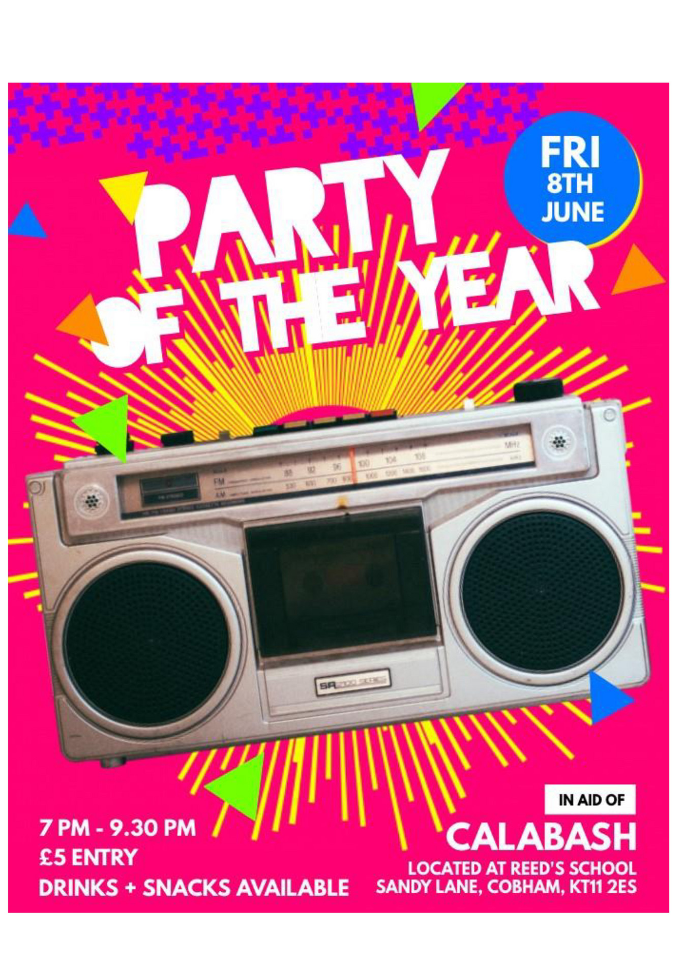 Reed's School - Calabash Disco poster - Page 1 - Created with Publitas.com