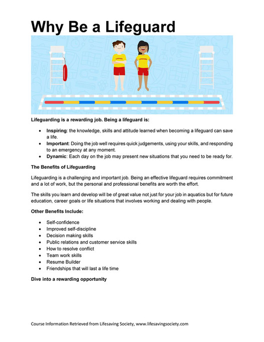 My publications - National Lifeguard Information - Page 2-3 - Created ...