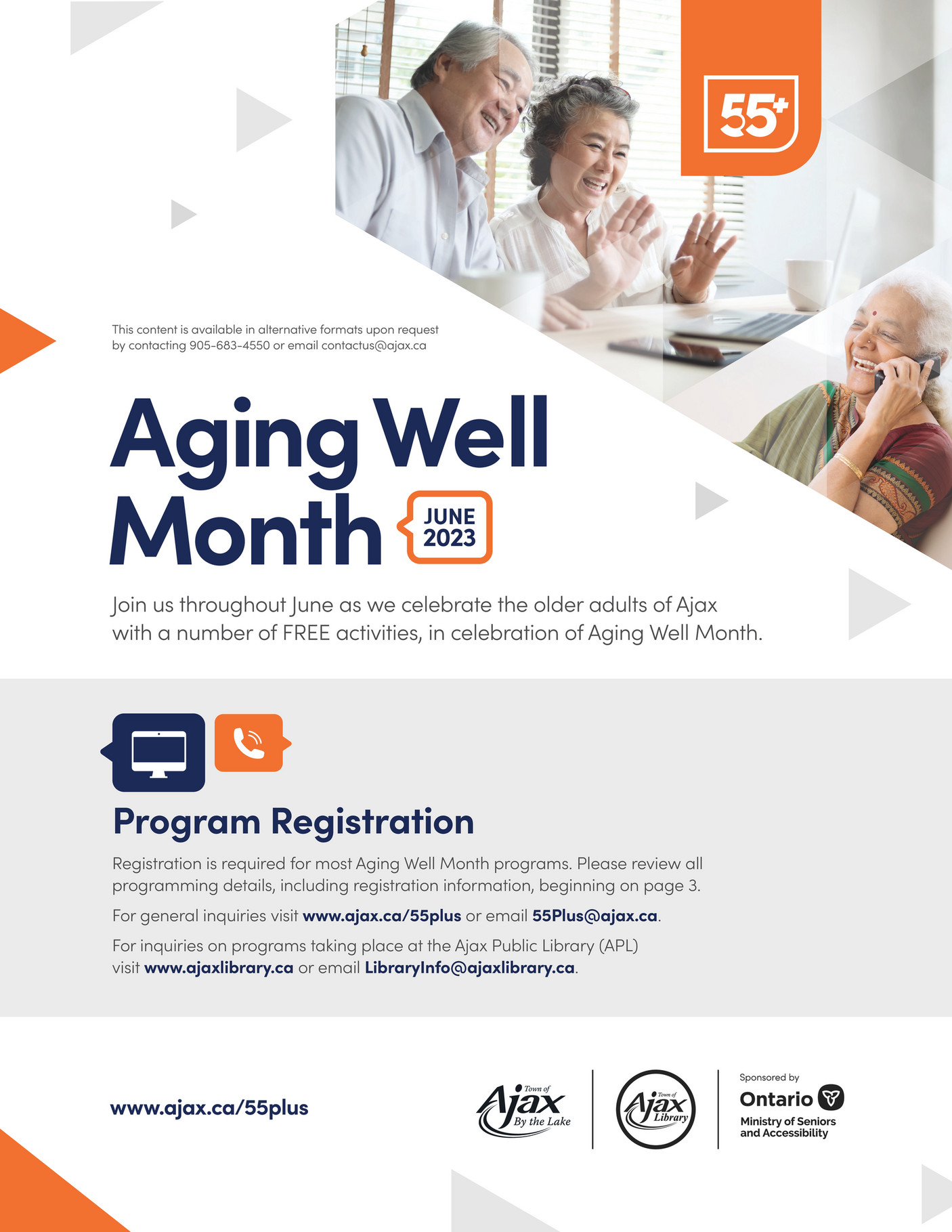 55+ Aging Well Month Calendar - Page 1 - Created with Publitas.com