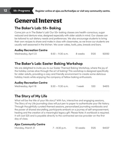 My publications - Spring-Summer-2025-55+-Guide - Page 14-15 - Created with Publitas.com