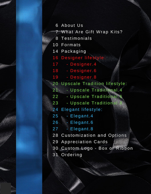 Indiana Ribbon + Bow - 2025 D1 Indiana Ribbon Coordinated Gift Wrap Kit ...