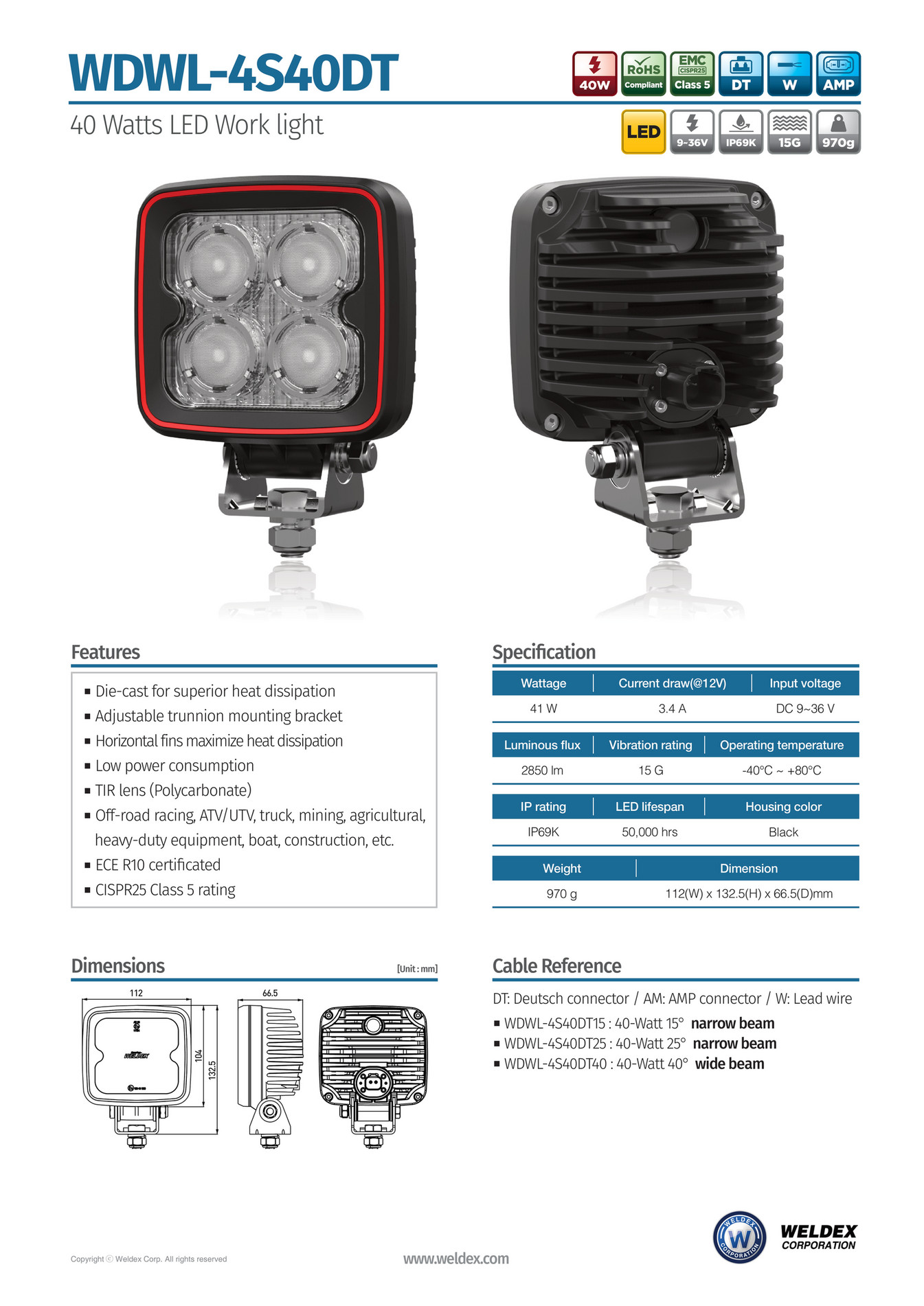 Weldex - WDWL-4S40DT_Brochure(200619) - Page 1