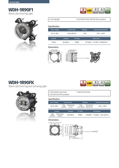Weldex - Forward Lights - Page 6-7