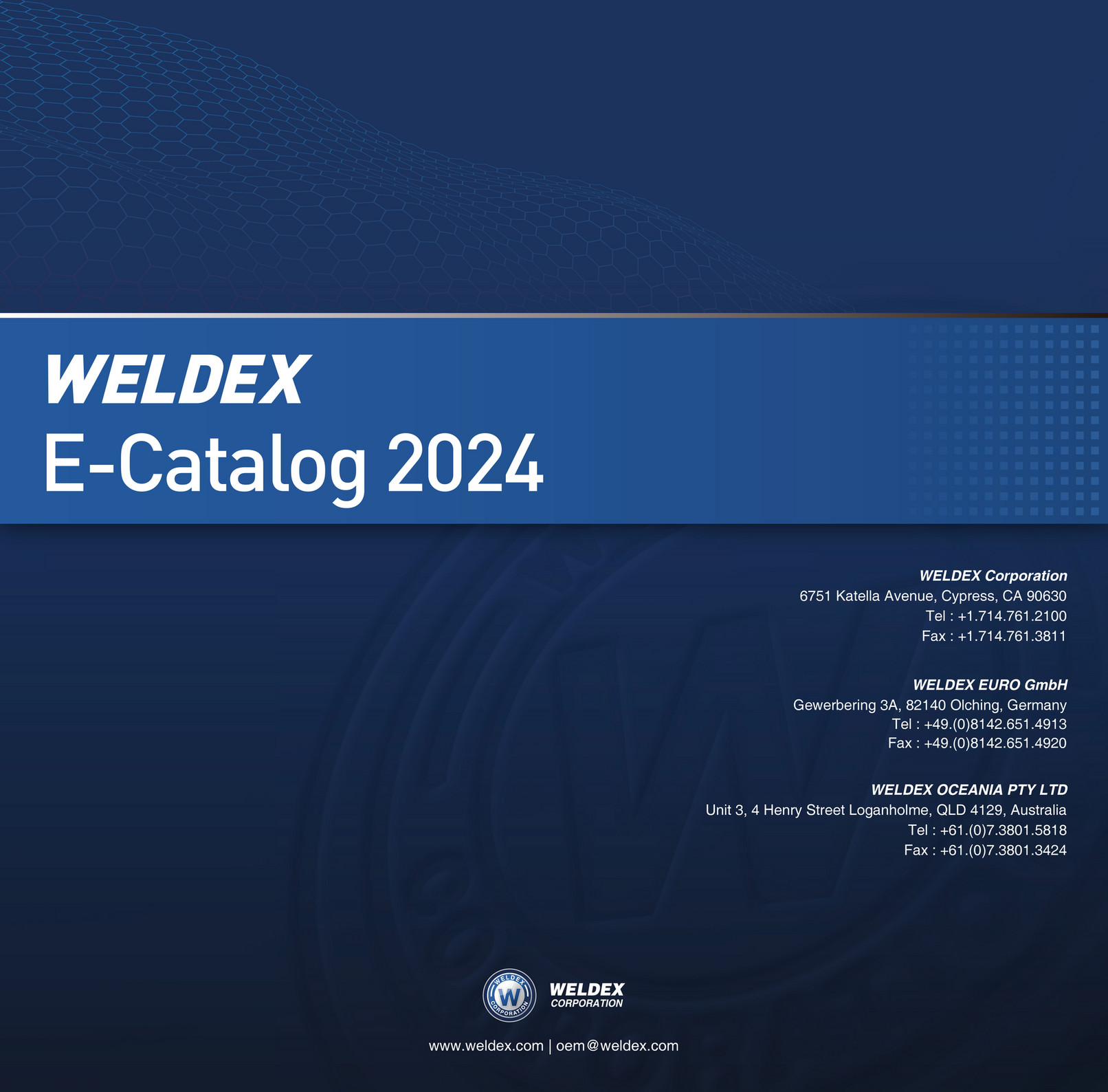 Weldex - E-Catalog Guide Page - Page 1
