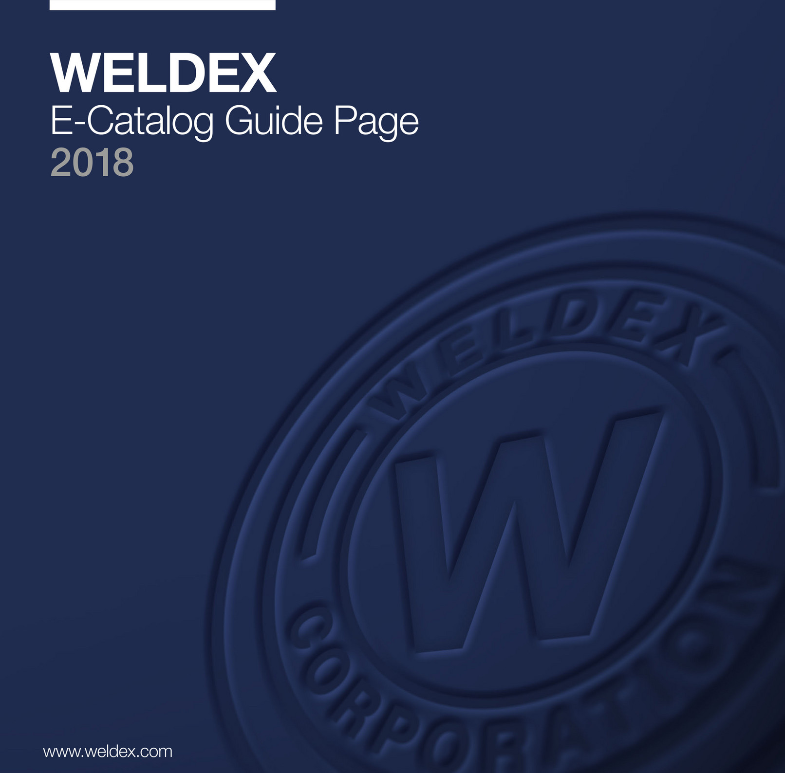 Weldex - E-Catalog Guide Page - Page 1