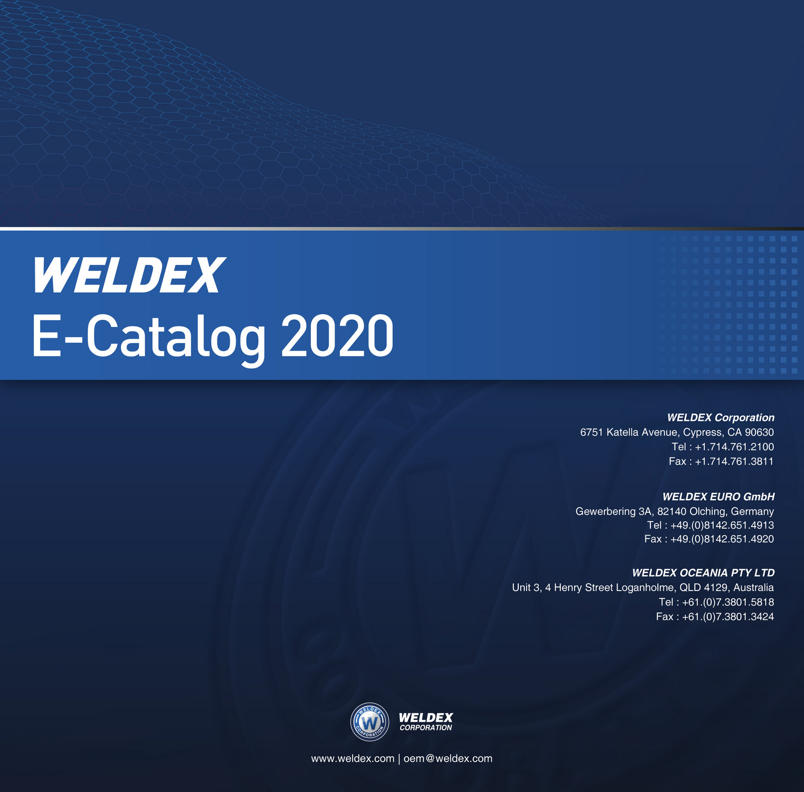 Weldex - E-Catalog Guide Page - Page 1