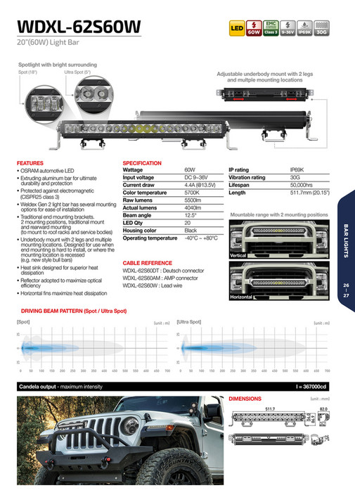Weldex - Weldex Off-Road Light Catalog - Page 26-27