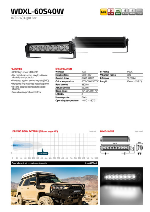 Weldex - Weldex Off-Road Light Catalog - Page 12-13