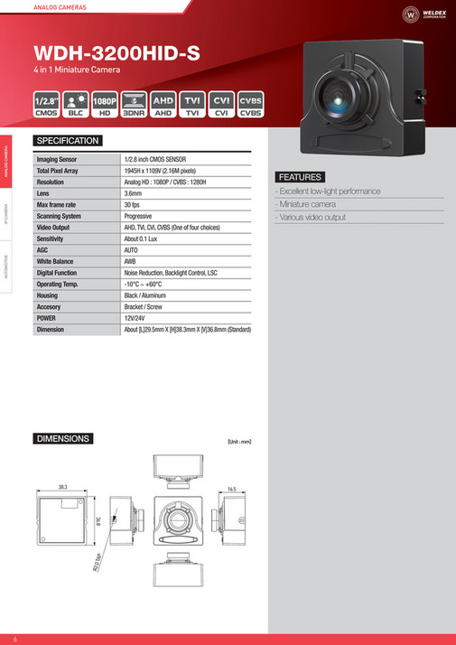 Weldex - 2024 Camera E-catalog - Page 6-7