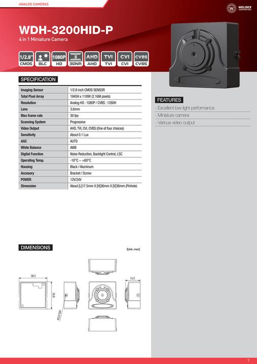Weldex - 2024 Camera E-catalog - Page 6-7
