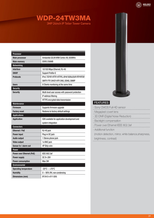 Weldex - 2024 Camera E-catalog - Page 38-39