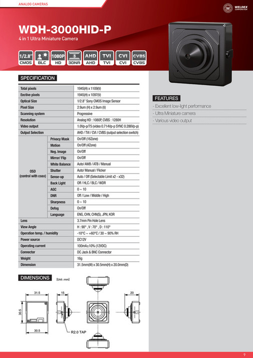 Weldex - 2024 Camera E-catalog - Page 8-9