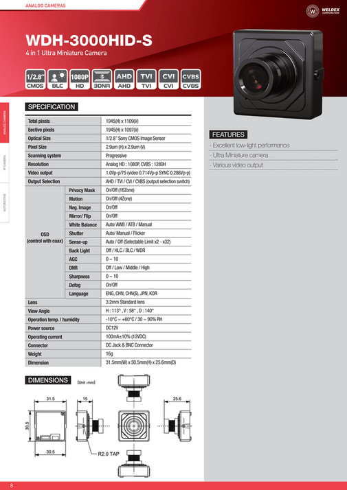 Weldex - 2024 Camera E-catalog - Page 8-9