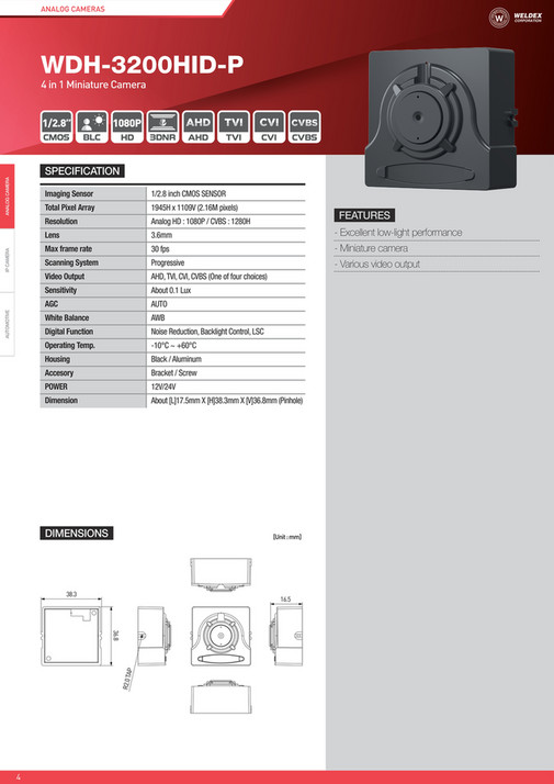 Weldex - Analog Camera - Page 4-5