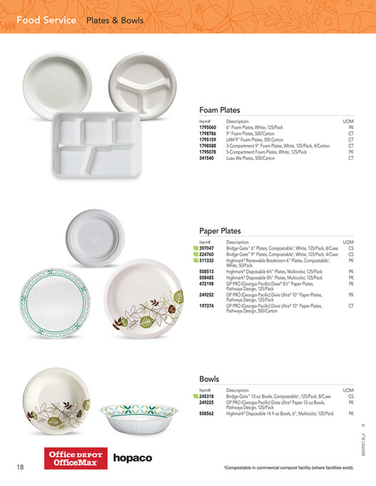 Office Depot Food Service & Cleaning Solutions Catalog Hawaii 20/21 ...